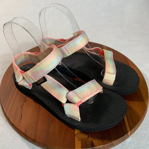 Teva | Shoes | Teva Original Universal Multicolor 9s Sandals Strappy ...